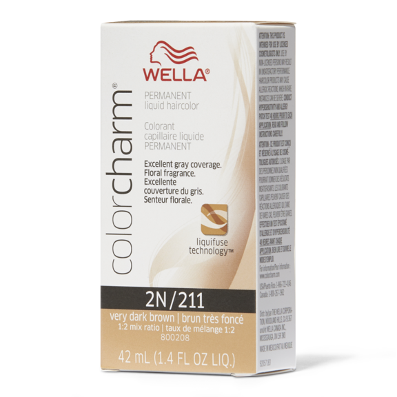 Wella Color Charm Permanent Liquid Haircolor - 810 7R Red Red ...