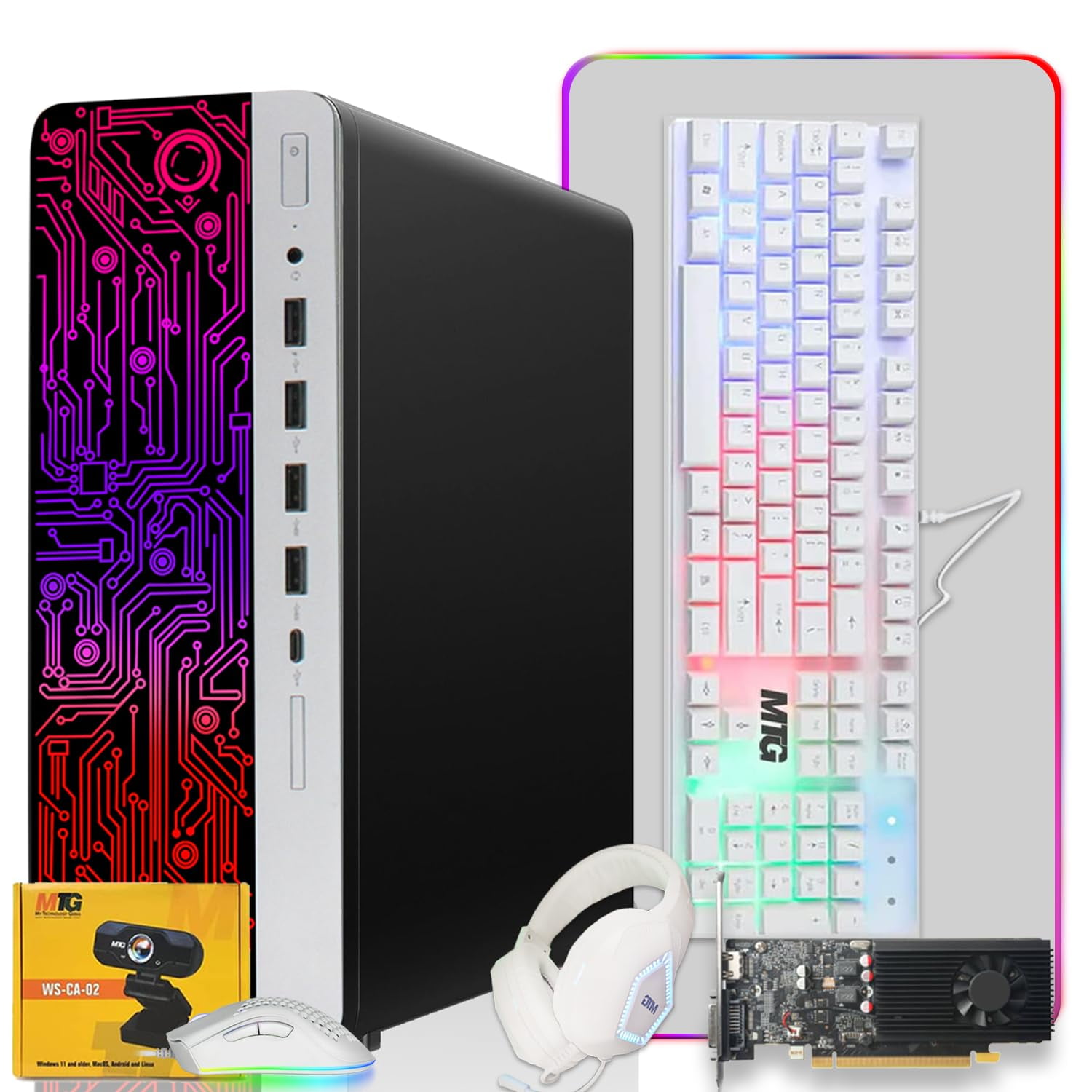 Restored HP G3 Computer Desktop PC,Intel Core i7 6th Gen,GT 1030 ...