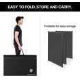 Proreck DJ Foldable Facade Booth, Portable Event Panels, Black and ...
