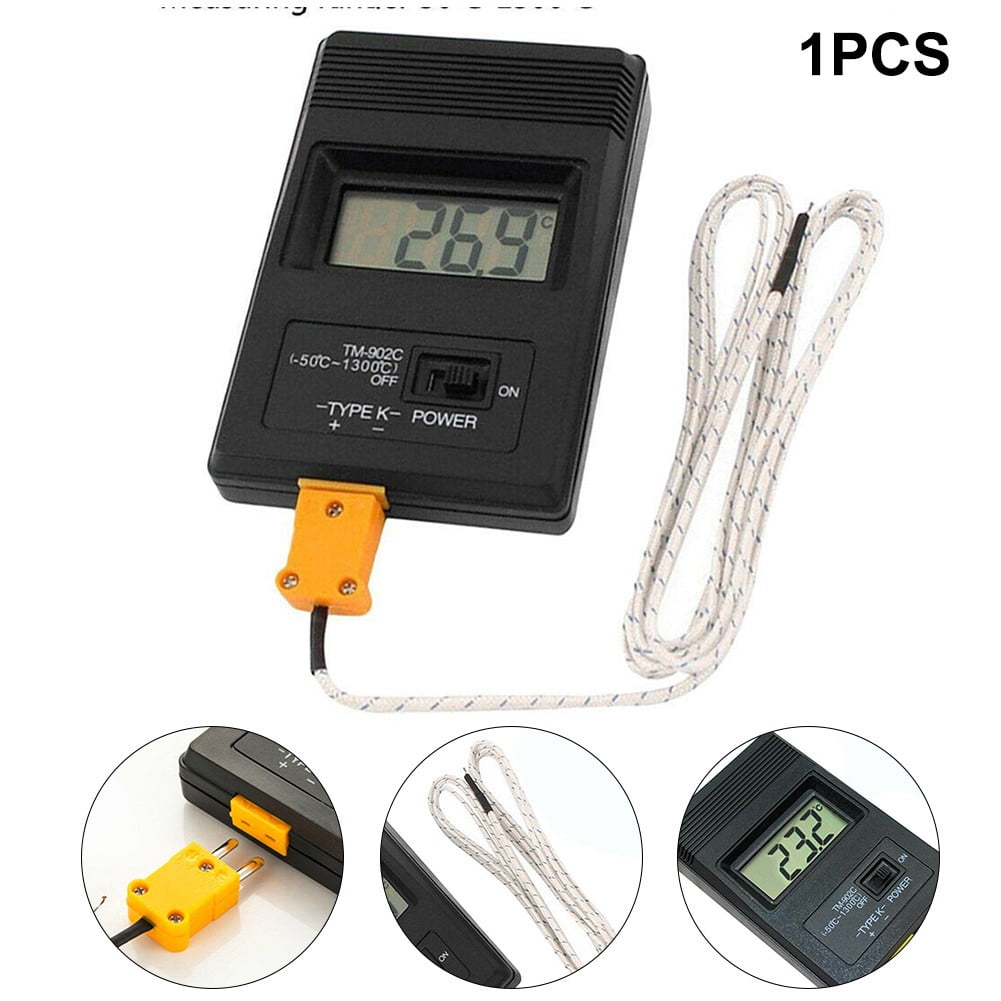 TM-902C K Type Digital Temperature Tester -50°C-1300°C with ...