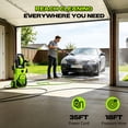 4200 PSI Electric Pressure Washer with Hose Reel,4 Nozzles,for Clean ...