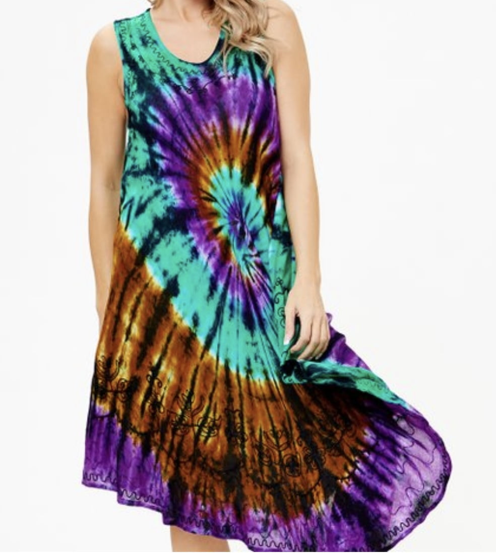 Womens Casual Sun dress Summer wear Resort Vacation Beach Cruise ...