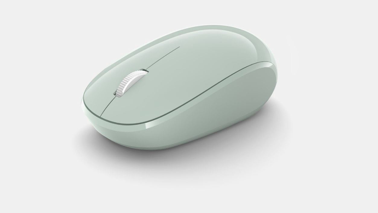 Microsoft Bluetooth Mouse Mint - Wireless - Bluetooth - 2.40 GHz - 1000 ...