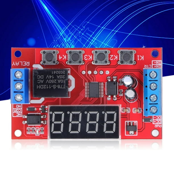 Timer Delays Switch, Accurate 12V Relay Module Anti Reverse Connection ...