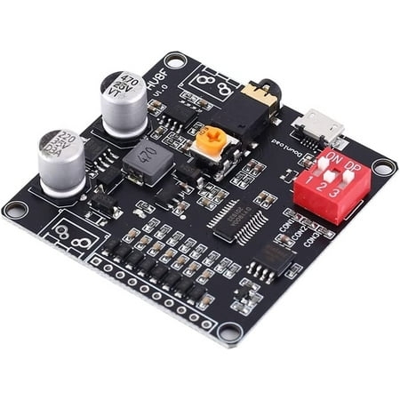 Voice Playback Module, DC 12V 24V Digital Amplifier Module 8M Flash ...