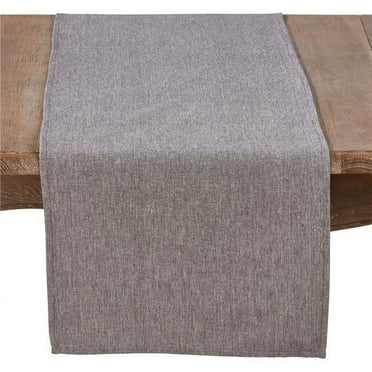 Cotton Solid Runner 13X72 Grey - Walmart.com