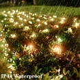 YUYAN-360LED Net Lights, 21ft x 5ft Connectable Christmas Outdoor Mesh ...