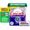 Cascade Total Clean ActionPac Dishwasher Detergent Pacs Lemon Scent ...