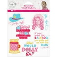 Dolly Parton Reusable Vinyl Stickers, Themed Party, Multicolor, 1 Sheet ...
