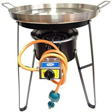 Bayou Classic SS40, 22 Inch Outdoor Propane Stainless Steel Dual Jet ...