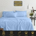 Real 300 Thread Count 100 Egyptian Cotton Sheet Set [4 Pc Full Xl