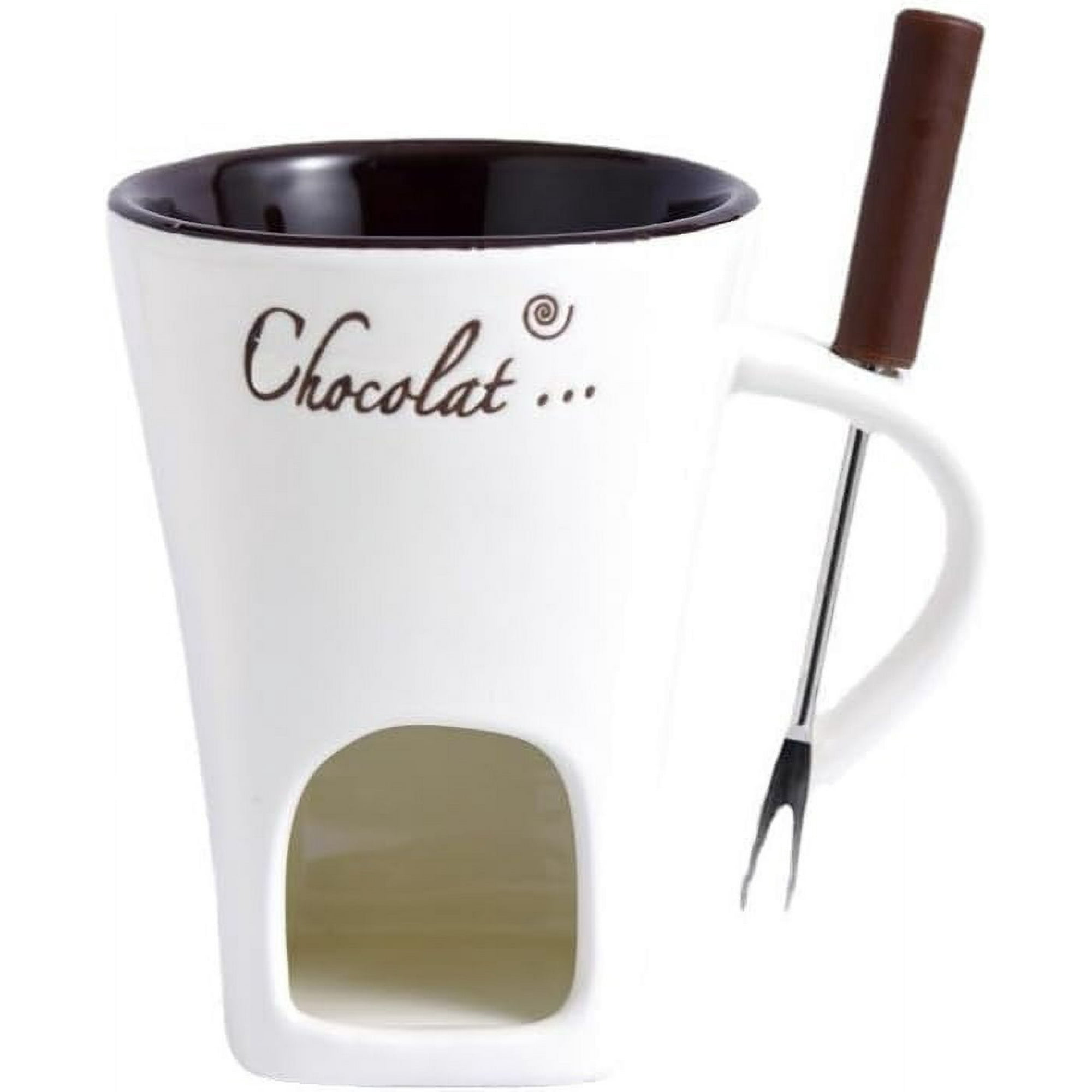 Click here for Generic Fondue Cup  Chocolate Fondue Mug With Fork... prices