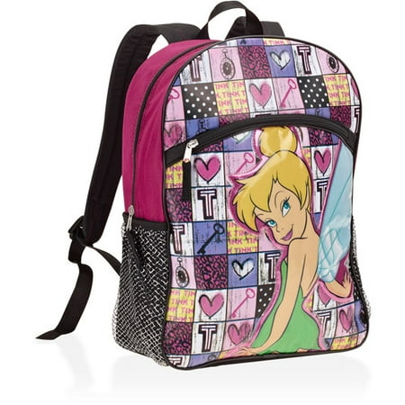 License 16" Disney Tinkerbell Backpack - Walmart.com