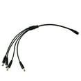 CCTV Security Camera 5.5/2.1mm 1 to 4 Port Power Splitter Cable ...