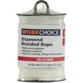 1/8" x 40' Nylon Diamond Braided Rope - Walmart.com