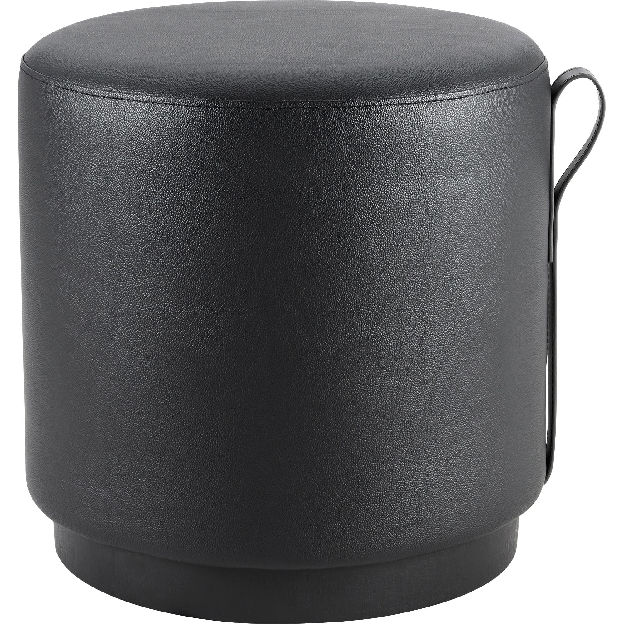 Lorell, Contemporary Seating Round Foot Stool, 1 Each - Walmart.com