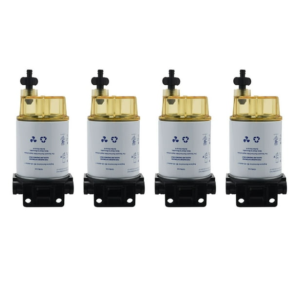 4X S3213 Outboard Marine Marine Fuel Oil Water Separation Ship Filter ...