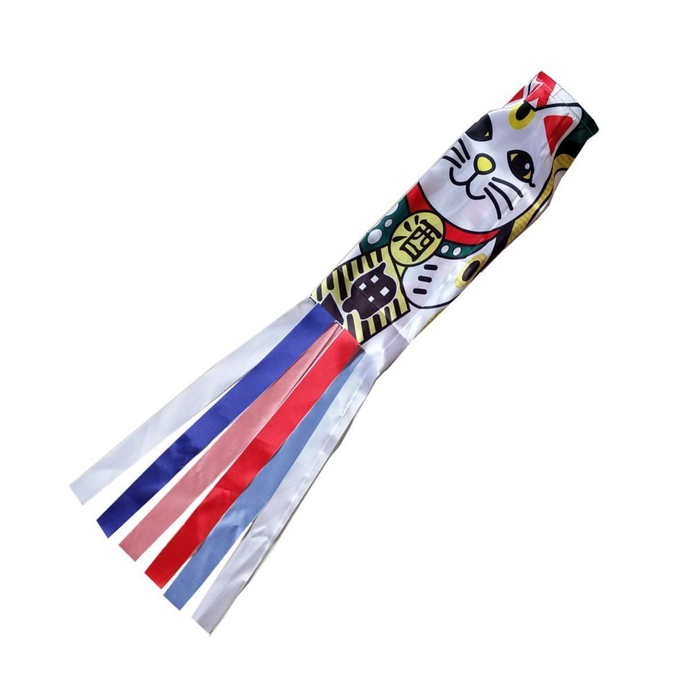 Colorful Koinobori Japanese Style Fish Flag Wind Streamer Yard Decor ...