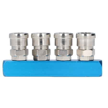 Air Manifoldwith Connector,G1/4 Air Distribution Block Air Hose ...