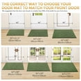 hicorfe Indoor Doormat,Non-Slip Front Back Door Mat for Entryway,Inside ...
