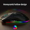 Wired Gaming Keyboard and Mouse,RGB Backlit Mechanical Gaming 60% ...