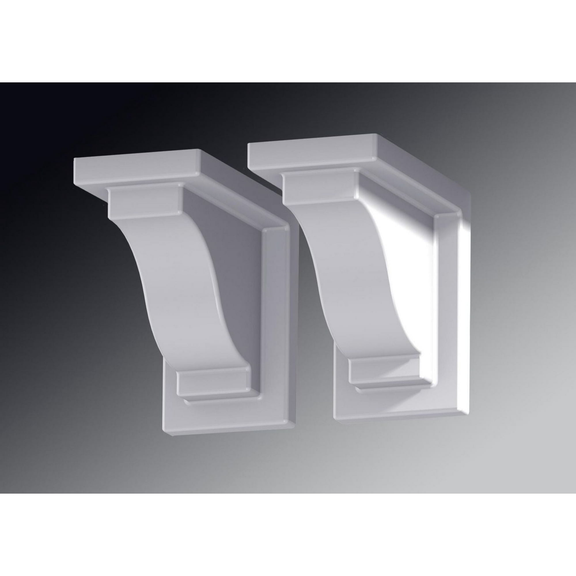Click here for Mayne Yorkshire Decorative Brackets (2pack)  White... prices