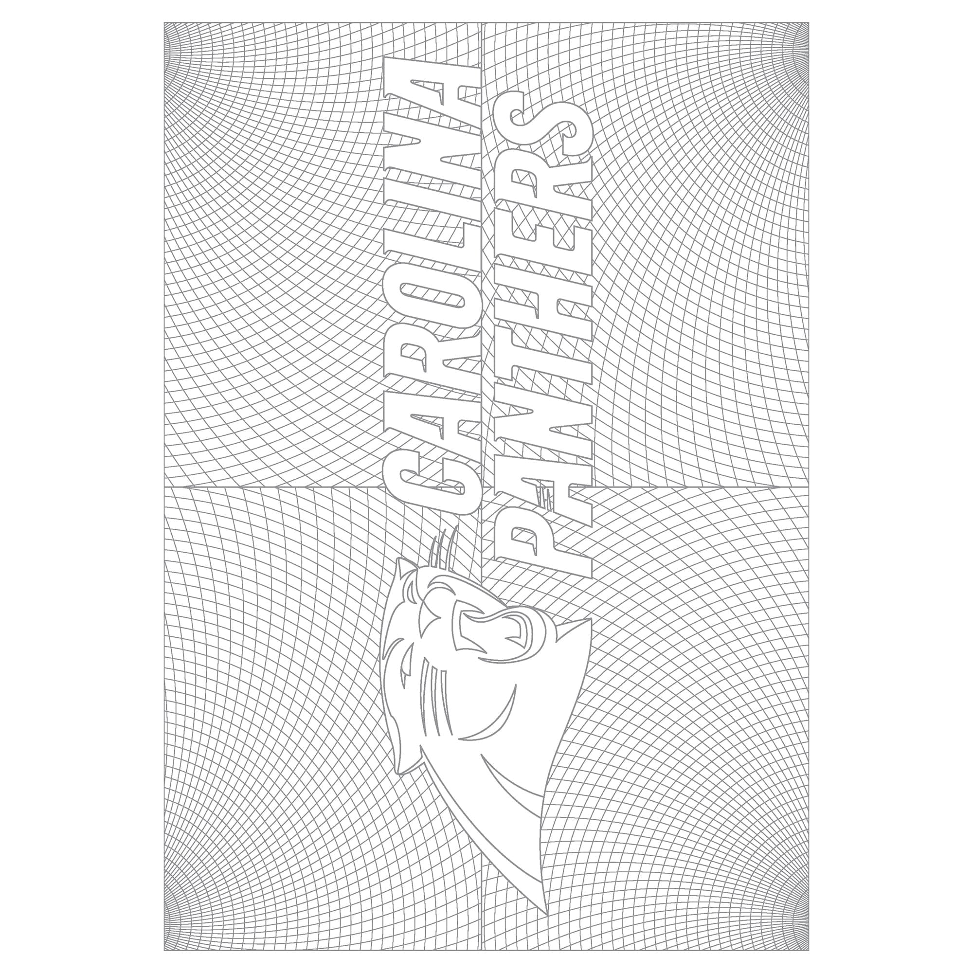 Printable Carolina Panther Coloring Pages