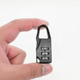 Travel Padlock Small Lock with 3 Digit Combination Security Lock for ...