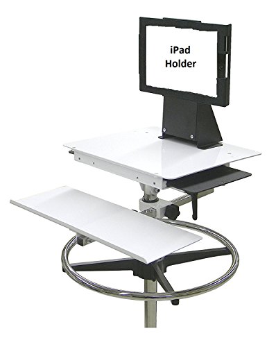 Omnimed IT Transport Cart with Security Laptop Head Assembly and ...