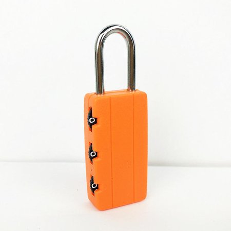 Three-digit Number Combination Padlock Cartoon Shape Waterproof Lock ...