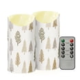 LED Candle Lights With Remote Flickering Flameless&Timer Function For ...