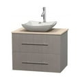 Wyndham Collection Centra 30 inch Single Bathroom Vanity in Matte White ...