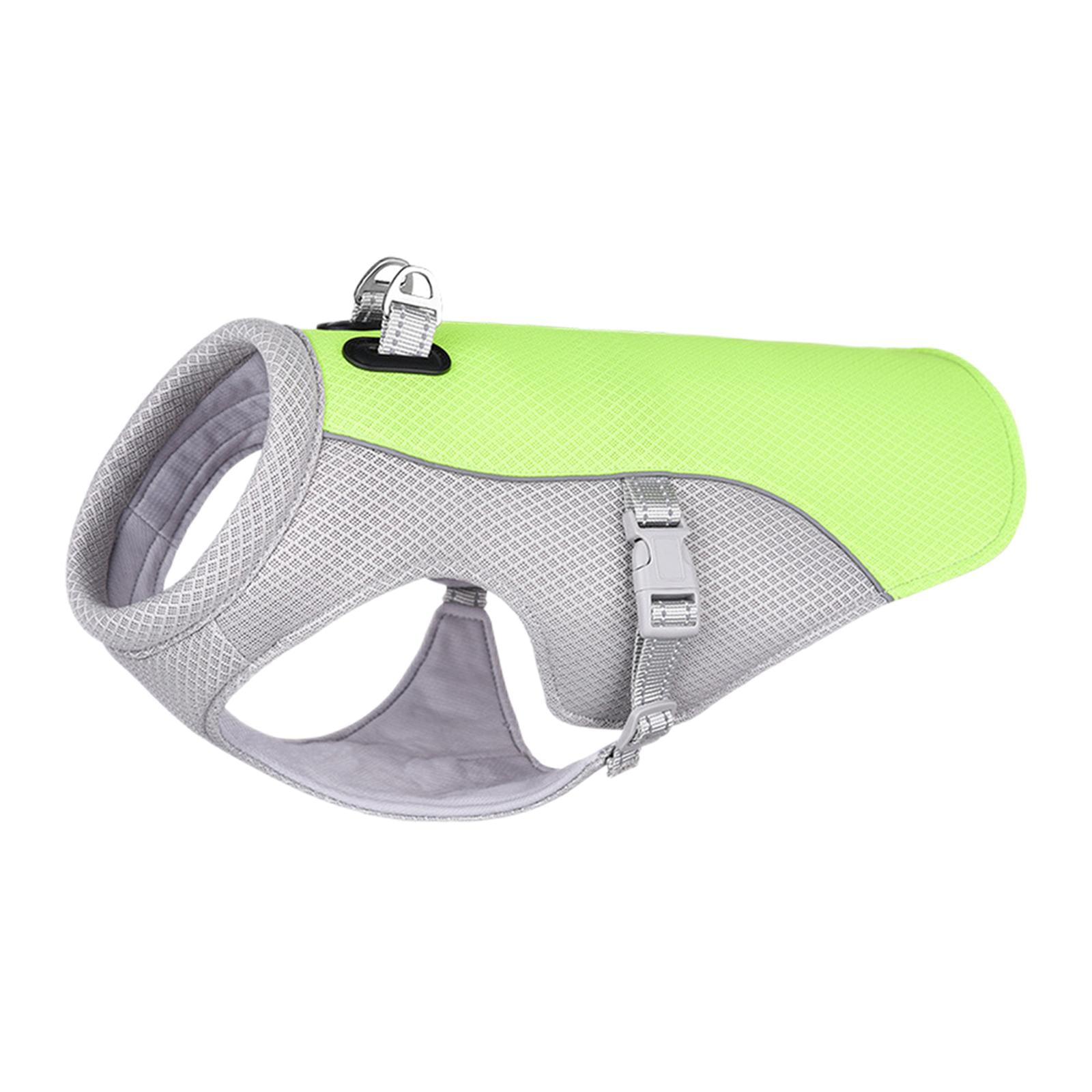 Dog Cooling Vest Harness, Jackets Cooling Jacket Breathable Mesh Pets ...