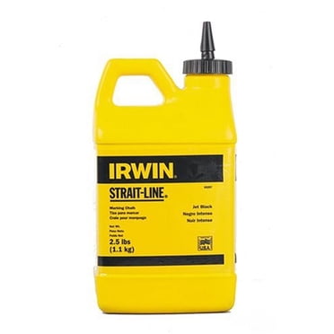 Irwin Strait-Line 5 lb. Permanent Marking Chalk Orange 1 pk - Walmart.com