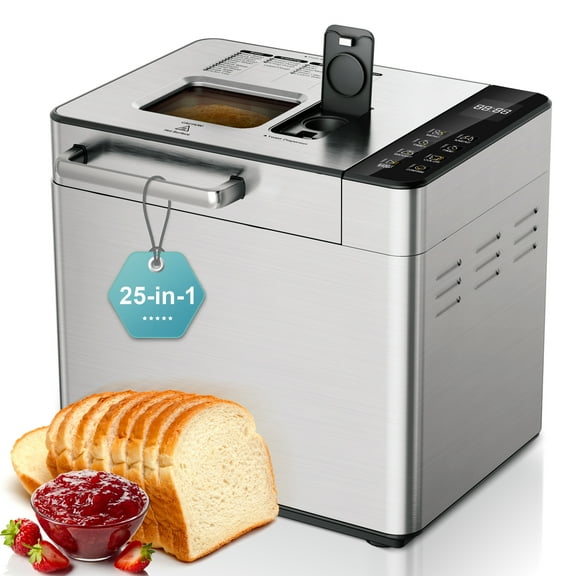 Breadman TR520 Electric Machine, 2 lb. Programmable Bread Maker with Easy Settings - Walmart.com