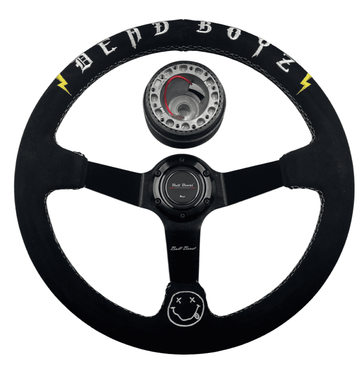 Deadboyz Steering Wheel + Hub Adapter for Toyota Chaser KE70 AE71 AE82 ...