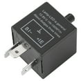 Electronic LED Adjustable Flasher Relay For Turn Signal Light Blinker ...