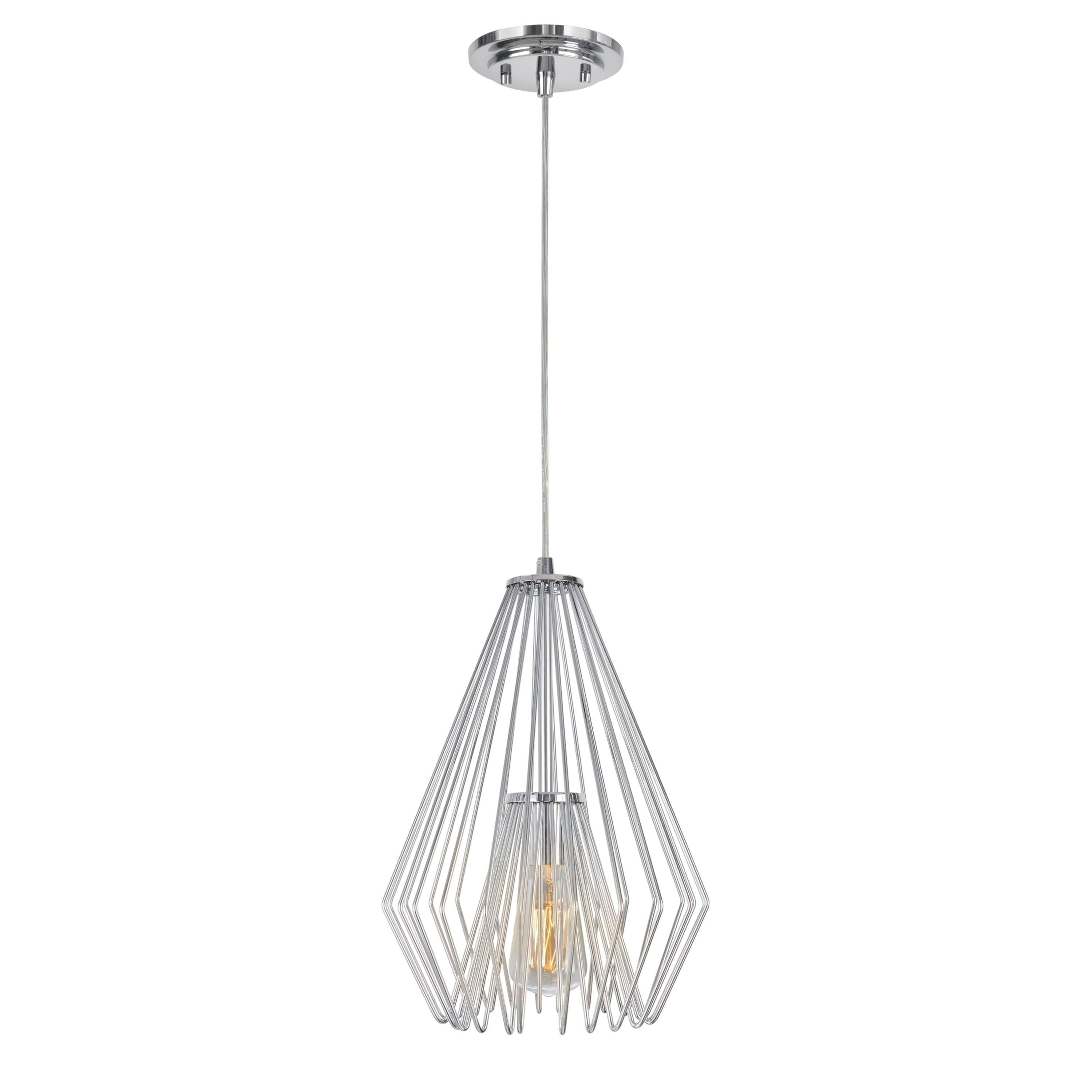 Aspen Creative 61080-2 Adjustable One-Light Hanging Mini Pendant ...
