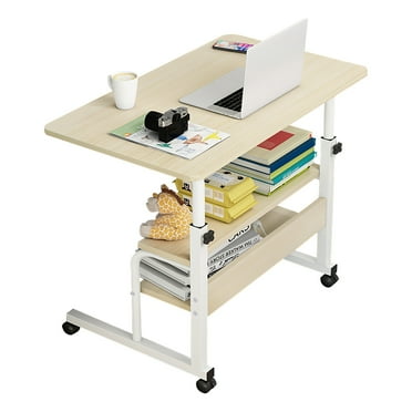Ktaxon Adjustable Mobile Workstation, Rolling Laptop Table Stand Up ...