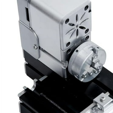KFFKFF Mini Metal Lathe, 7"x14" Benchtop Metal Lathe, with 3-jaw Chuck ...