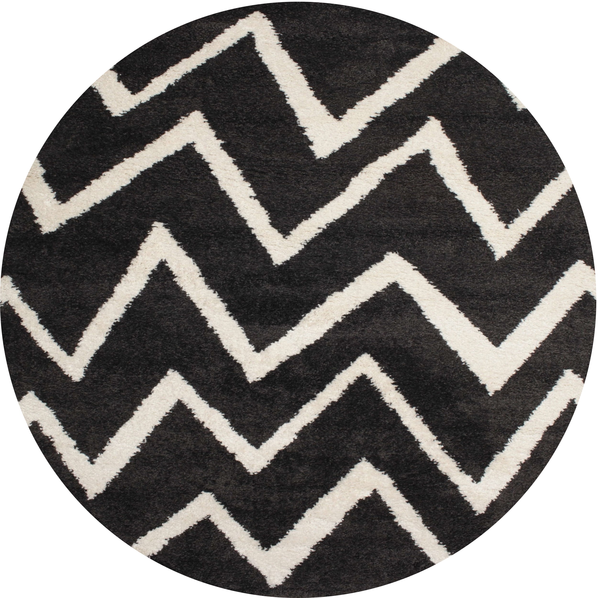 Ahgly Company Indoor Round Contemporary Sage Green Abstract Area Rugs ...