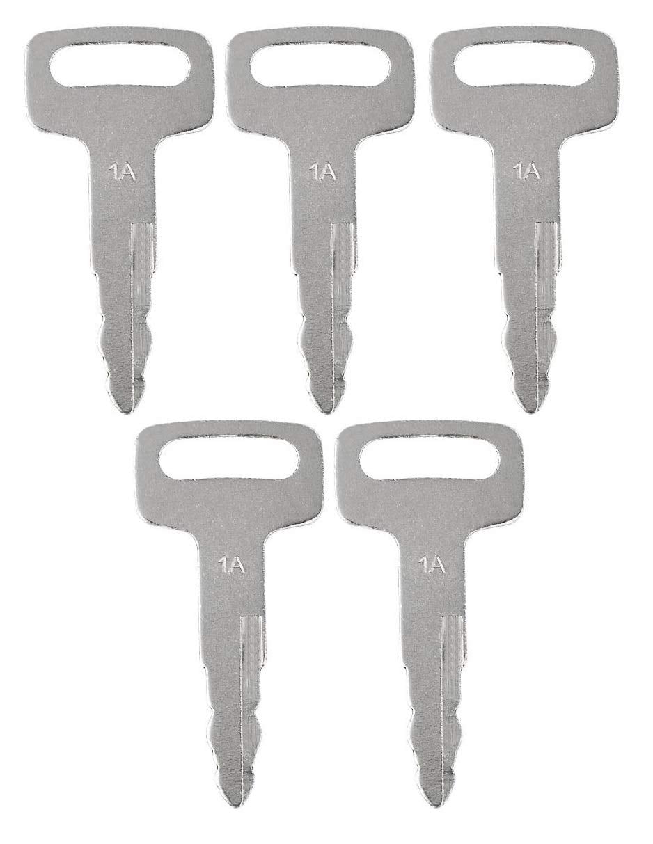 5 Pack Ignition Keys for Nissan Forklift Heavy Equipment (Newer) 1A (5 ...