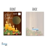 My Scratch Offs Christmas Advent Calendar Countdown DIY Scratch-off ...