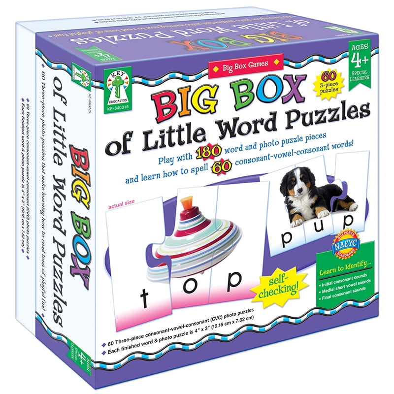Click here for Key Education Big Box Of Little Word Puzzles prices