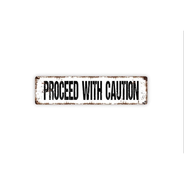 Proceda con precaución Señal de cuidado Advertencia Cuidado Peligro ...