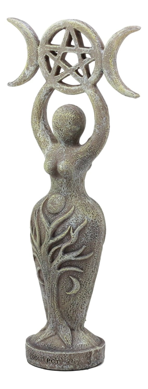 Ebros Abstract Neopagan Shaman Spiral Goddess Statue Lunar Triple ...