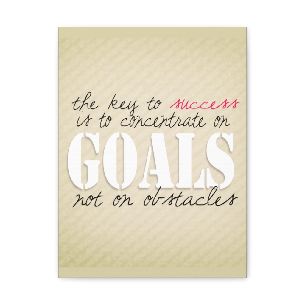 Inspirational Wall Art Concentrate On Goals Motivation Wall Decor for ...