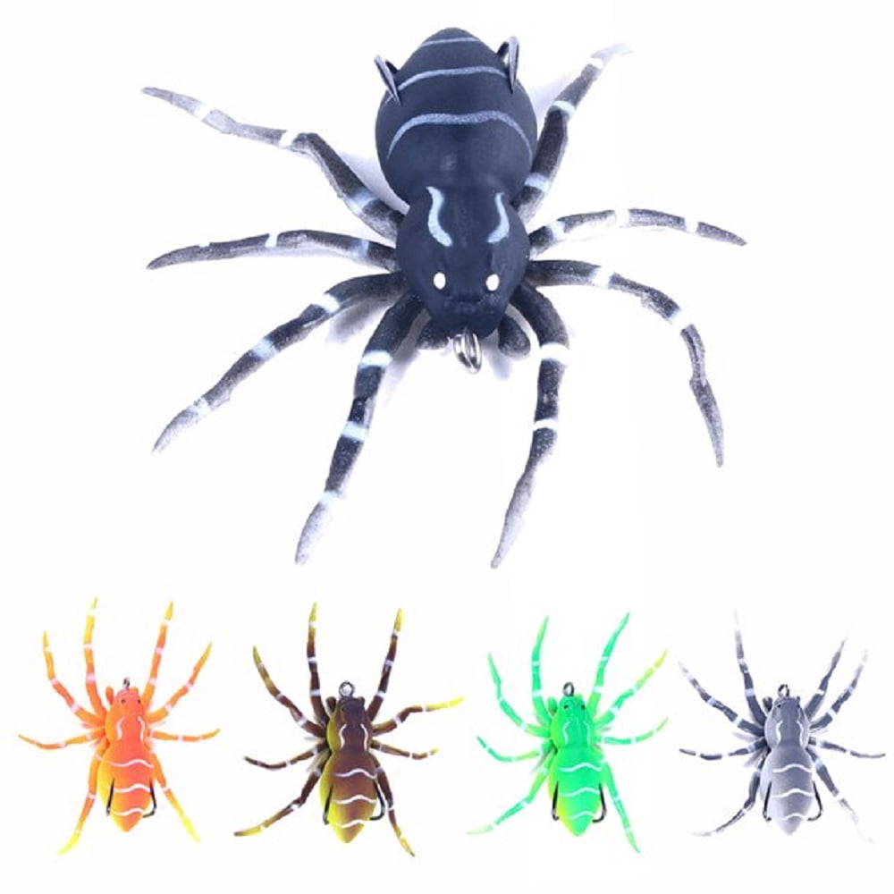 ZenBath Luya Spider Artificial Topwater Lures Baits Fishing Lure Kit ...