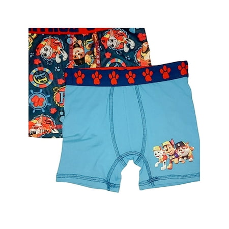 PAW Patrol - PAW Patrol, Boys Underwear, 3 Pack Boxer Briefs (Little ...