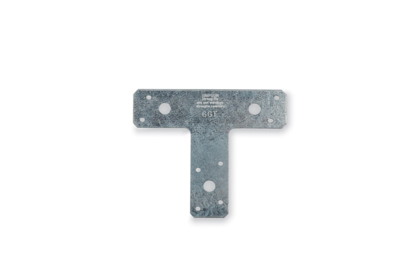 Simpson Strong-Tie T Strap 6" L X 5" H X 1-1/2"W 14 Ga Fastener Strips ...